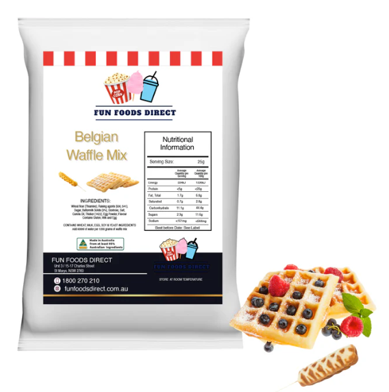 Belgian Waffle Mix — Fast Direct Packaging